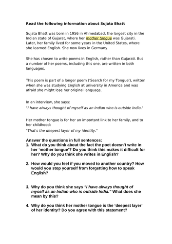 Multicultural Poetry SOW KS3 - 25 Lessons | Teaching Resources