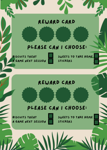 Reward Cards - 4 Different Designs | Teaching Resources