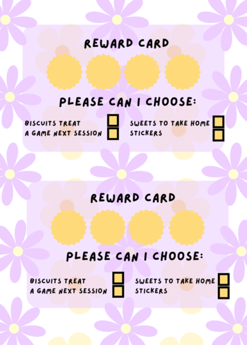 Reward Cards - 4 Different Designs | Teaching Resources