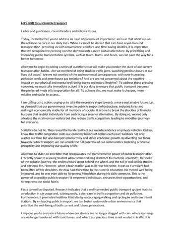 AQA GCSE English Lang Paper 2: Trains Transport Grade 9 June 23 Compare ...