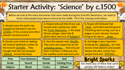 Scientific Revolution & Enlightenment | Teaching Resources