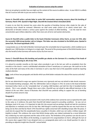 AQA History NEA Lesson 12 | Teaching Resources