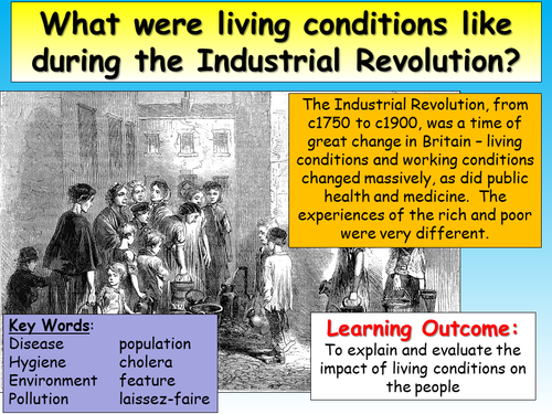 Industrial Revolution Living Conditions | Teaching Resources