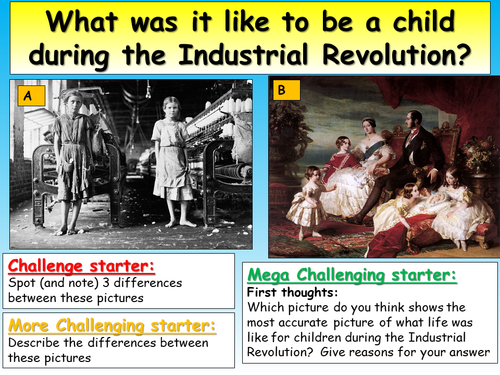 Industrial Revolution Children | Teaching Resources
