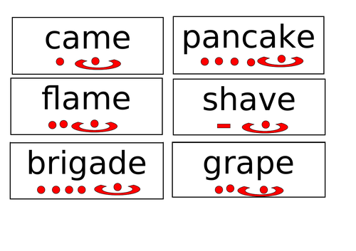 Split vowel digraph phonics flashcards | Teaching Resources