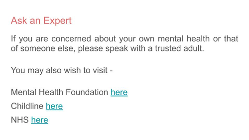 Strategies for positive mental health PSHE | Teaching Resources