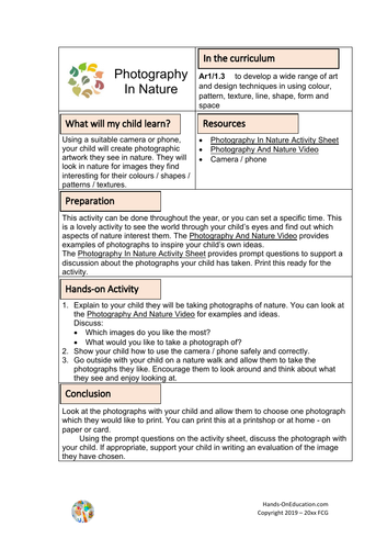 KS1 Art In Nature Bundle | Hands-On Education | Teaching Resources