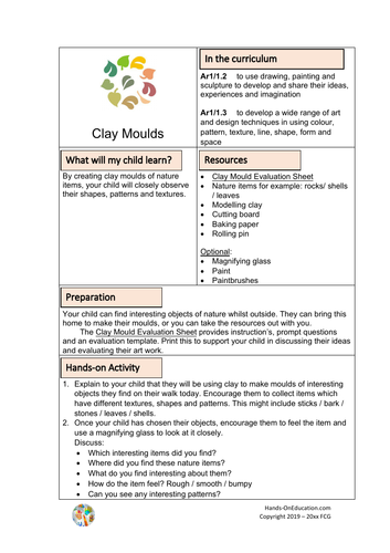 KS1 Art In Nature Bundle | Hands-On Education | Teaching Resources