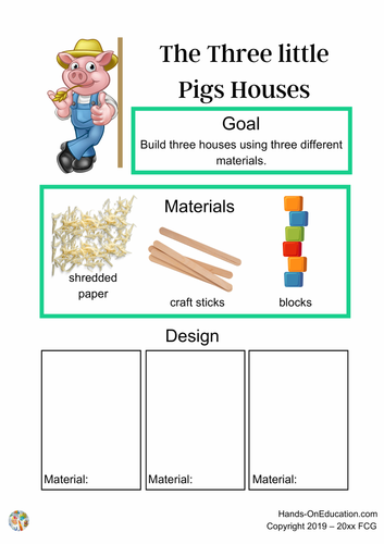 KS1 Building Houses Bundle | Hands-On Education | Teaching Resources