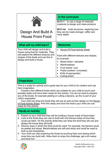 KS1 Building Houses Bundle | Hands-On Education | Teaching Resources