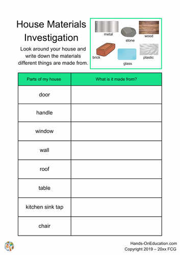 KS1 Building Houses Bundle | Hands-On Education | Teaching Resources