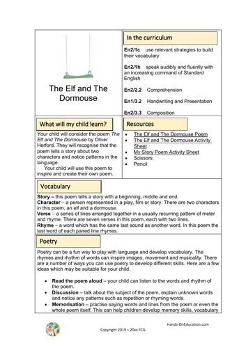KS1 Classical Poetry: Two Bundle | Hands-On Education | Teaching Resources