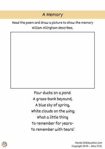 KS1 Classical Poetry: Two Bundle | Hands-On Education | Teaching Resources