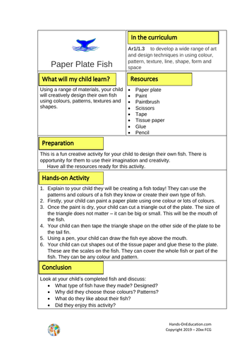 KS1 Fish Bundle | Hands-On Education | Teaching Resources