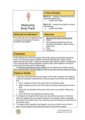 KS1 Human Body Bundle | Hands-On Education | Teaching Resources