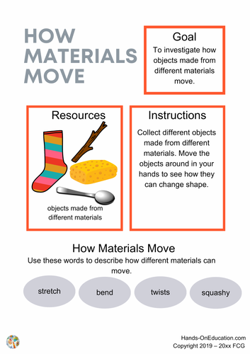 KS1 Material Investigations: Two Bundle | Hands-On Education | Teaching ...