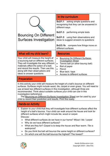 KS1 Material Investigations: Two Bundle | Hands-On Education | Teaching ...