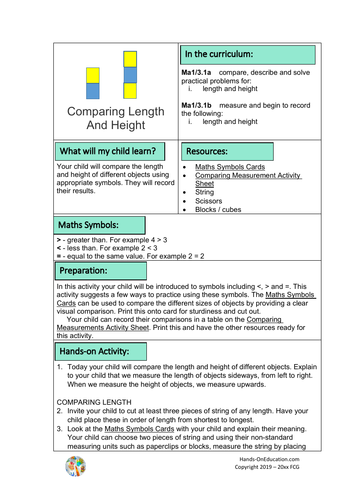 KS1 Measurements: One Bundle | Hands-On Education | Teaching Resources