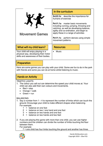 KS1 My Healthy Body Bundle | Hands-On Education | Teaching Resources