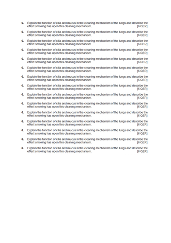Lesson 4: Smoking & Lung Damage (WJEC 1.2 - Respiration & The ...