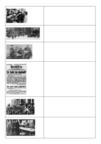 Weimar and Nazi Germany - Legacy of WW1 | Teaching Resources