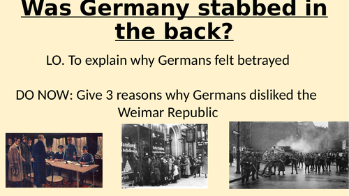 Weimar Germany | Teaching Resources