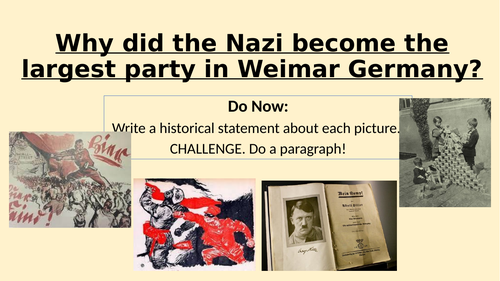 Early Years - Nazi | Teaching Resources