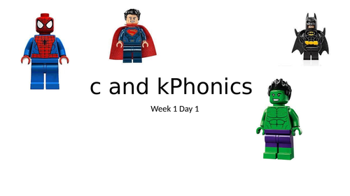 Phonics c and K resource | Teaching Resources