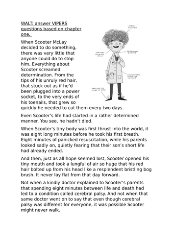 Alien in the Jam Factory VIPERS | Teaching Resources