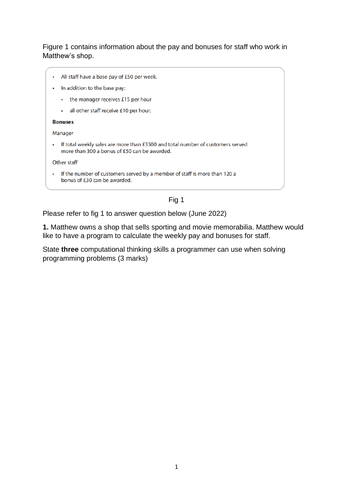 T -Level : Problem Solving Activities (Digital Production, Design ...