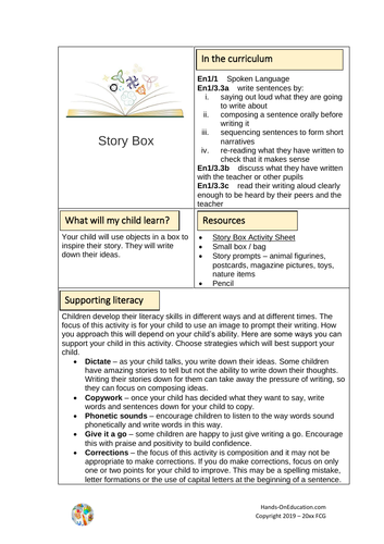 KS1 Tell Me A Story: One Bundle | Hands-On Education | Teaching Resources