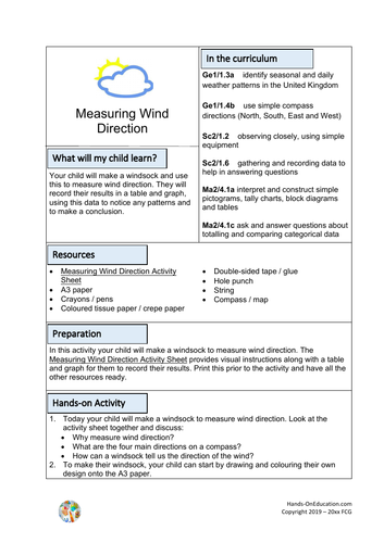 KS1 Weather Bundle | Hands-On Education | Teaching Resources
