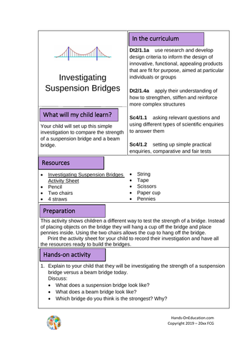 KS2 Building Bridges Bundle | Hands-On Education | Teaching Resources