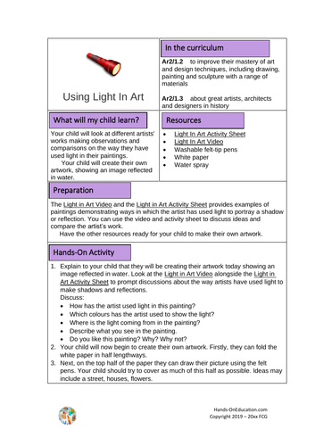 KS2 Light, Shadows & Reflections Bundle | Hands-On Education | Teaching ...