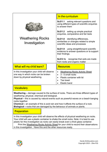 KS2 Rocks and Soil Bundle | Hands-On Education | Teaching Resources
