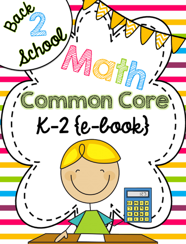 Common Core Math: Back-to-School eBook for Grades K-2 | Teaching Resources