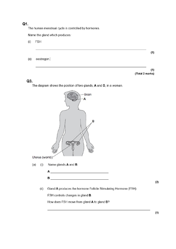 Homeostasis & Response - 4.5 (AQA GCSE 1-9 Biology: Complete Topic ...