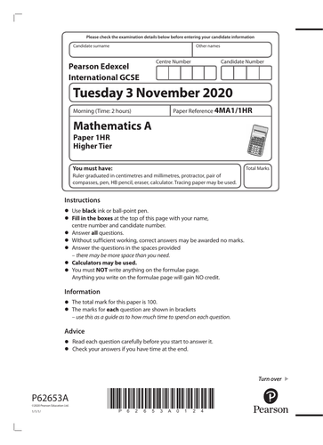 math past paper practice bundle | Teaching Resources