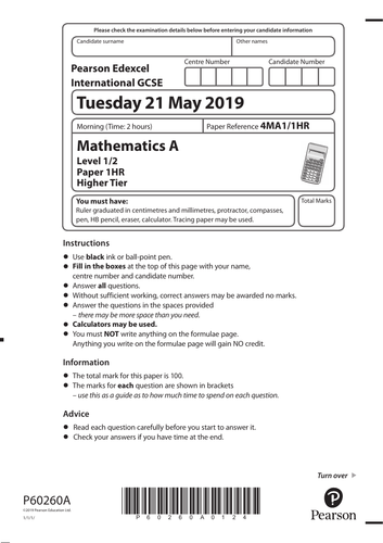 math past paper practice bundle | Teaching Resources