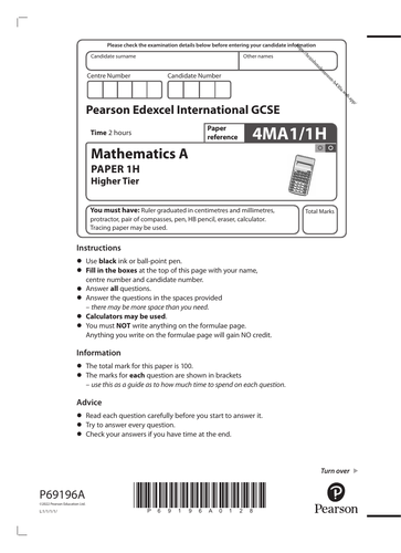 math past paper practice bundle | Teaching Resources