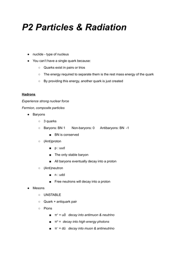AQA ALEVEL PHYSICS A* NOTES WHOLE SPECIFICATION | Teaching Resources