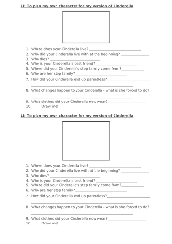 Cinderella | Teaching Resources