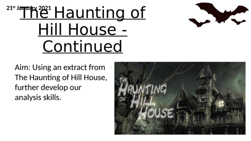 The Haunting of Hill House Lessons | Teaching Resources