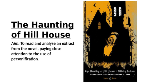 The Haunting of Hill House Lessons | Teaching Resources