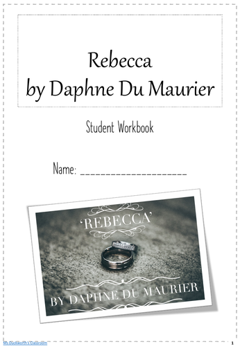 IGCSE Lesson on the novel Rebecca by Daphne Du Maurer | Teaching Resources