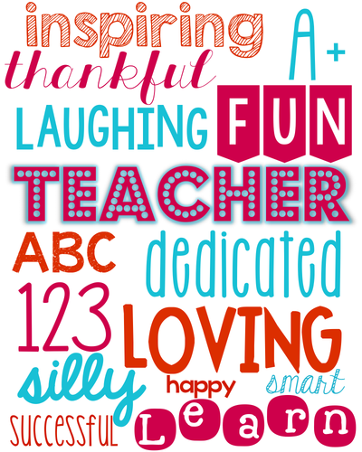 Teacher Subway Art | Teaching Resources