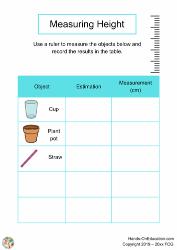 Measurements: Two Activities | Second Class Bundle | Hands-On Education ...