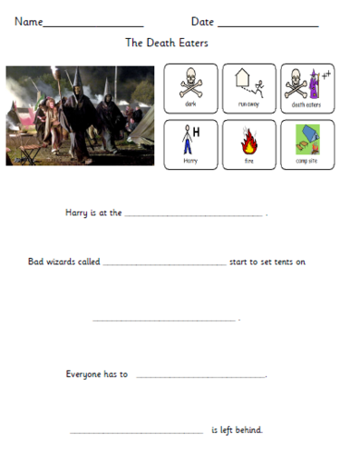 Harry Potter Goblet of Fire Simplified Literacy | Teaching Resources