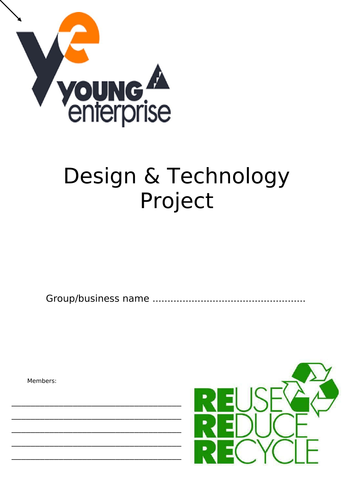 Young Enterprise design and technology project | Teaching Resources