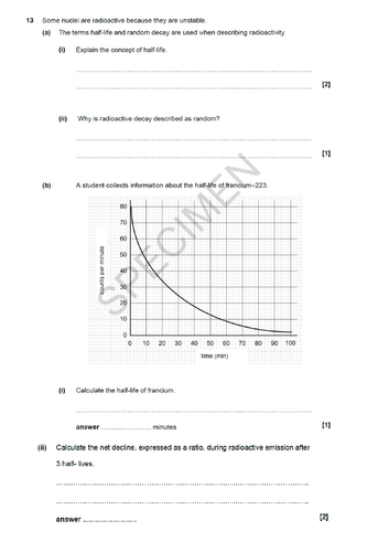 Nuclear radiation - whole module & mini assessment | Teaching Resources